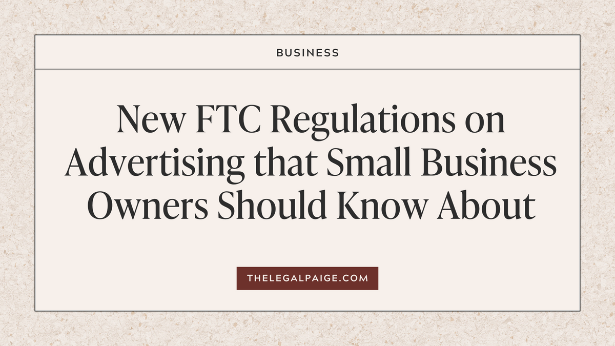 New FTC Regulations: What Small Business Owners Need to Know — The ...