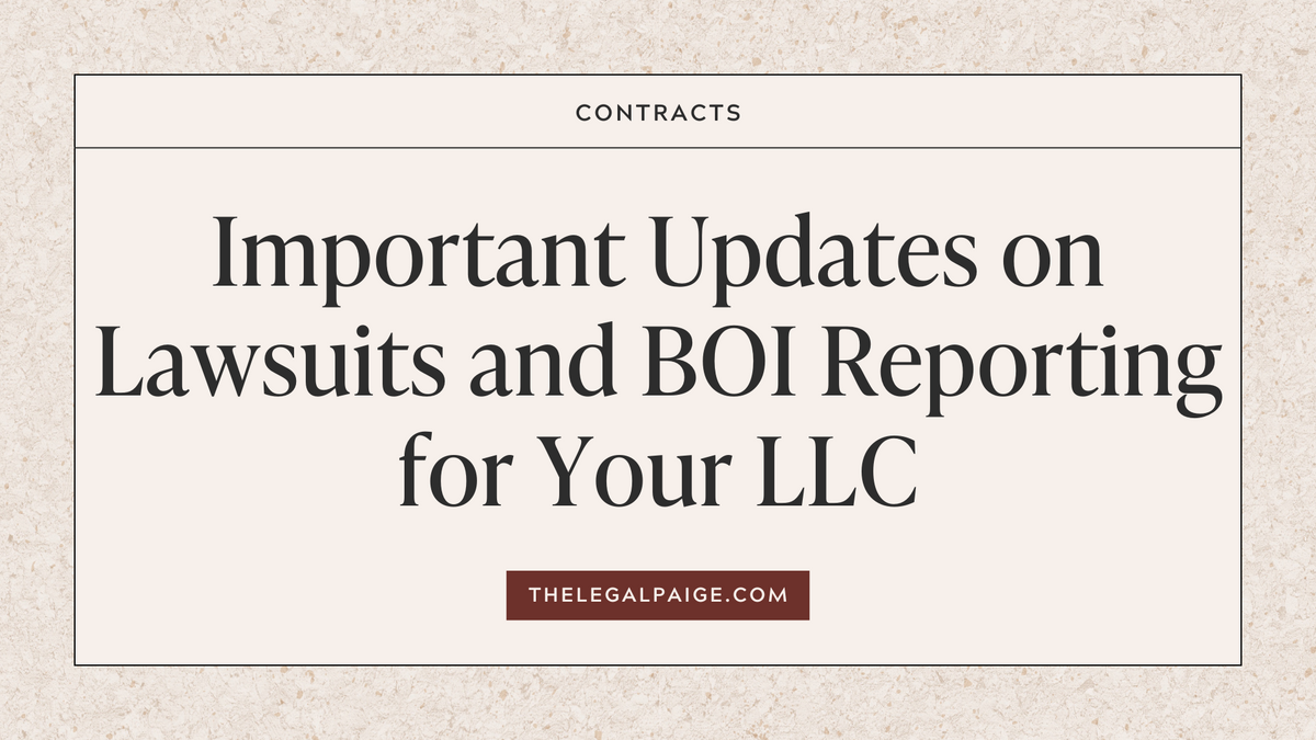 LLC New Requirements: Beneficial Ownership Information Reporting — The ...