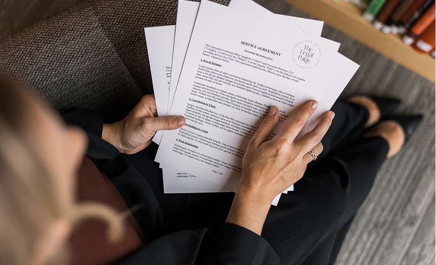 Legal Contract Templates for Creatives - The Legal Paige